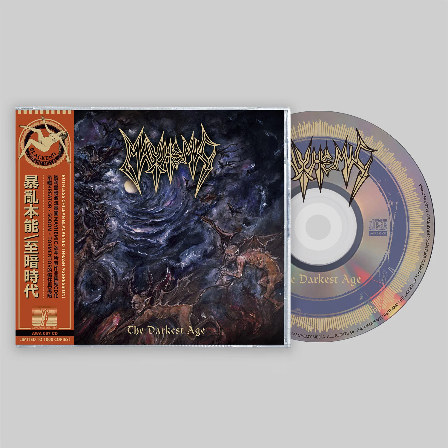 MAYHEMIC The Darkest Age , PRE-ORDER [CD]